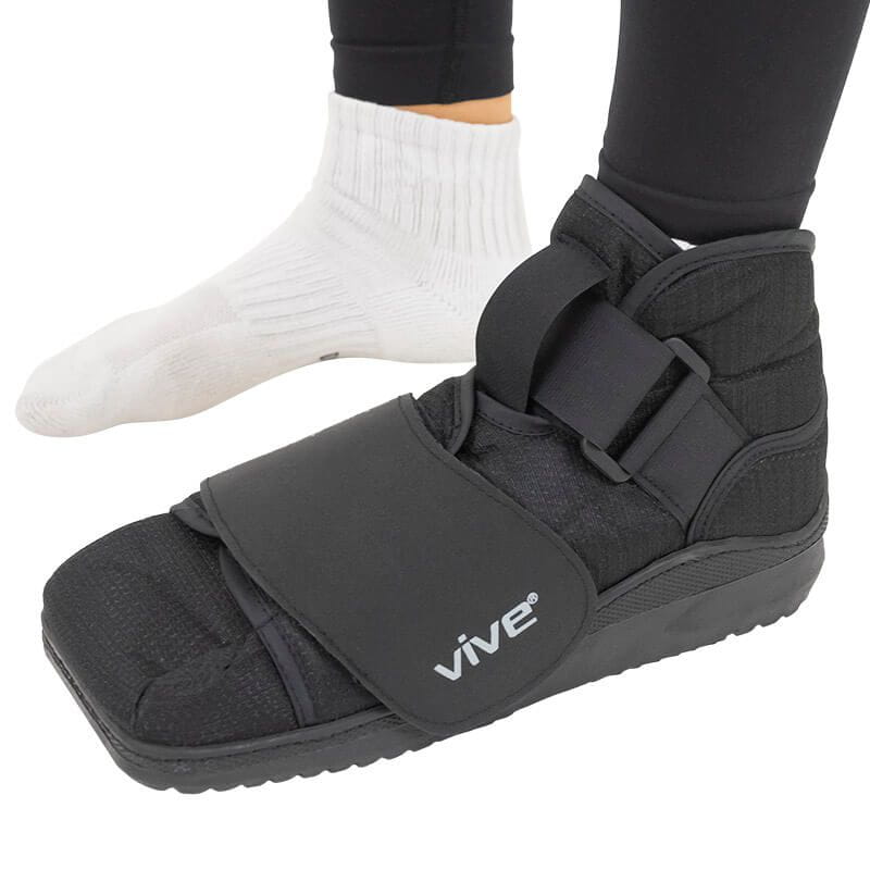 Closed Toe Post OP Shoe - Foot Brace Support - Vive Health