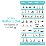 Stretching Workout Poster - 52 Exercises — Vive Health