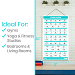 Yoga Poses Poster - Improve Flexibility, Strength and Balance — Vive Health