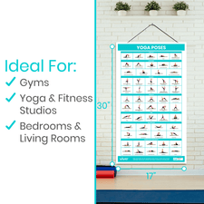 Yoga Poses Poster - Improve Flexibility, Strength and Balance — Vive Health