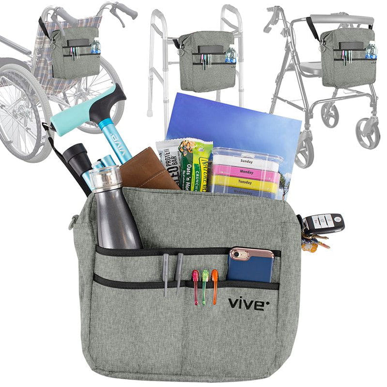 Rollator Bag - Walker Accessories for Travel — Vive Health