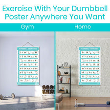 Workout Poster - Dumbbell Exercises — Vive Health