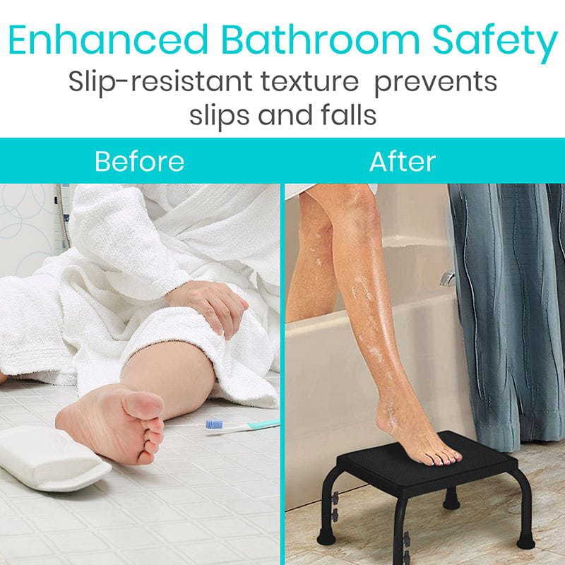 Foot Step Stool - Kitchen, Bathroom or Bedroom Safety - Vive Health