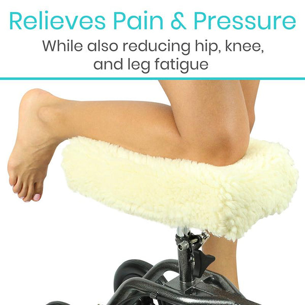 Knee Scooter Pad - Cover for Knee Rest - Vive Health