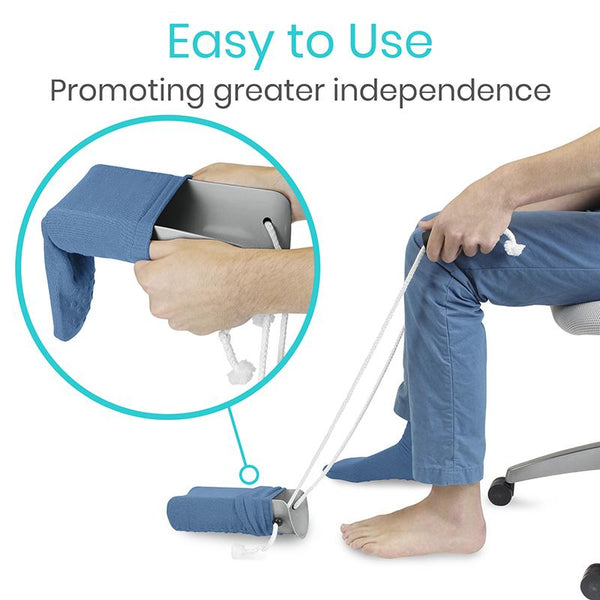 Sock Aid Kit - Long Handle Shoe Horn & Sock Remover - Vive Health