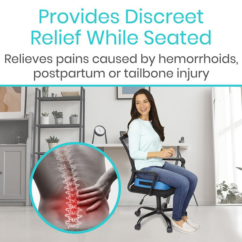 Hemorrhoid Cushion - Memory Foam Seat Support — Vive Health