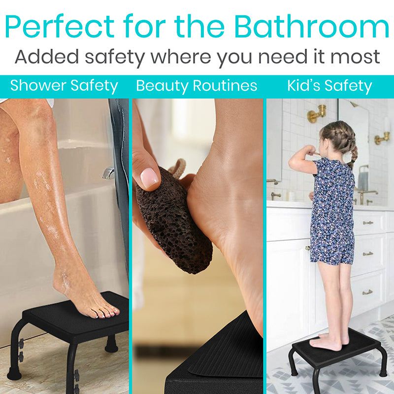 Foot Step Stool - Kitchen, Bathroom or Bedroom Safety - Vive Health