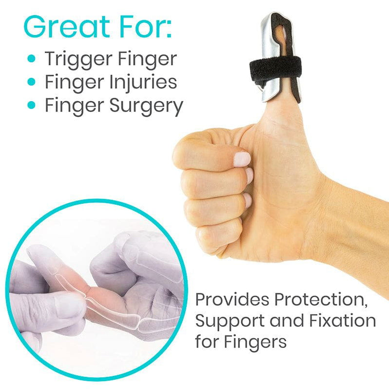 Aluminum Finger Splint - Broken Finger Support — Vive Health