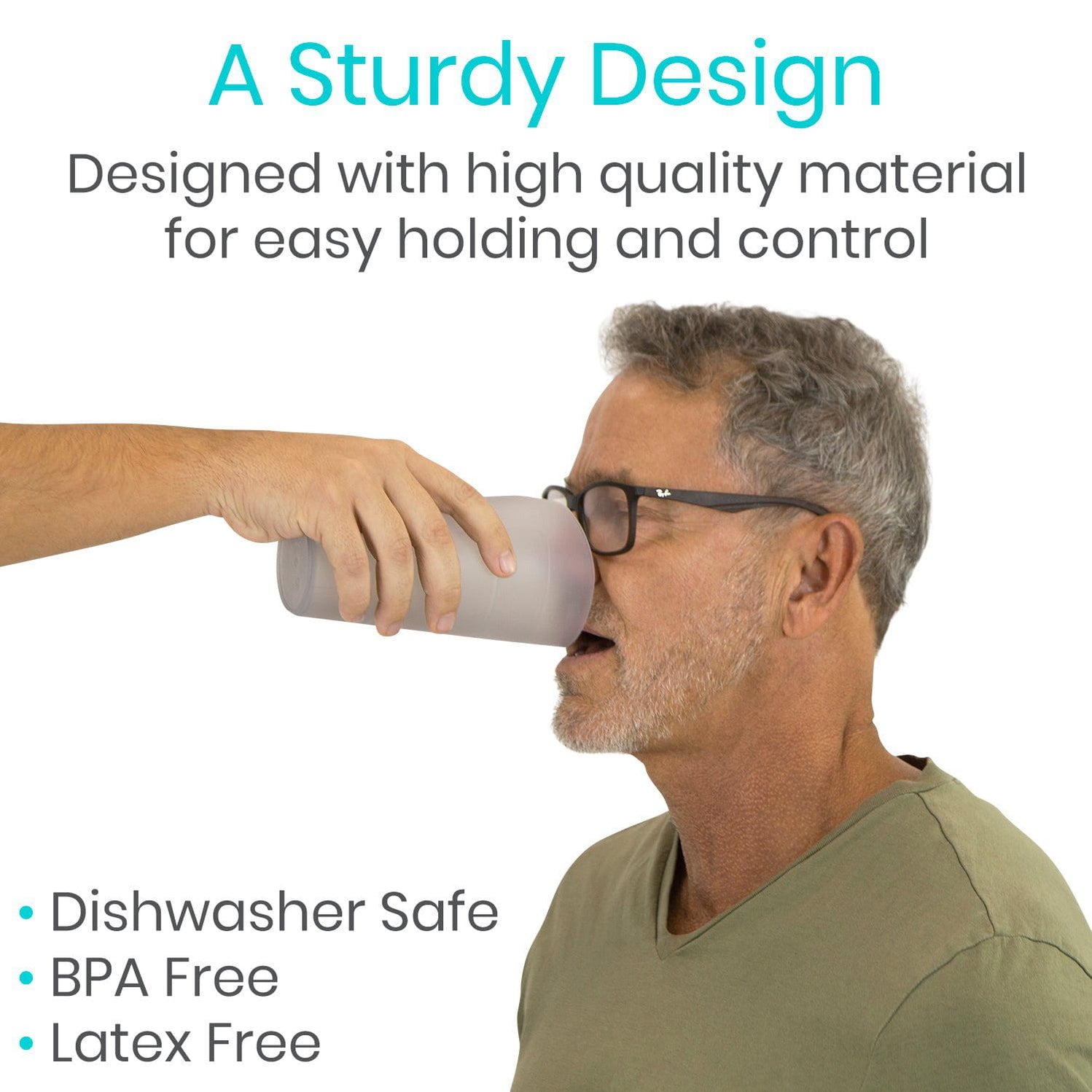 Nosey Dysphagia Cup - Adapted Drinking Aid — Vive Health