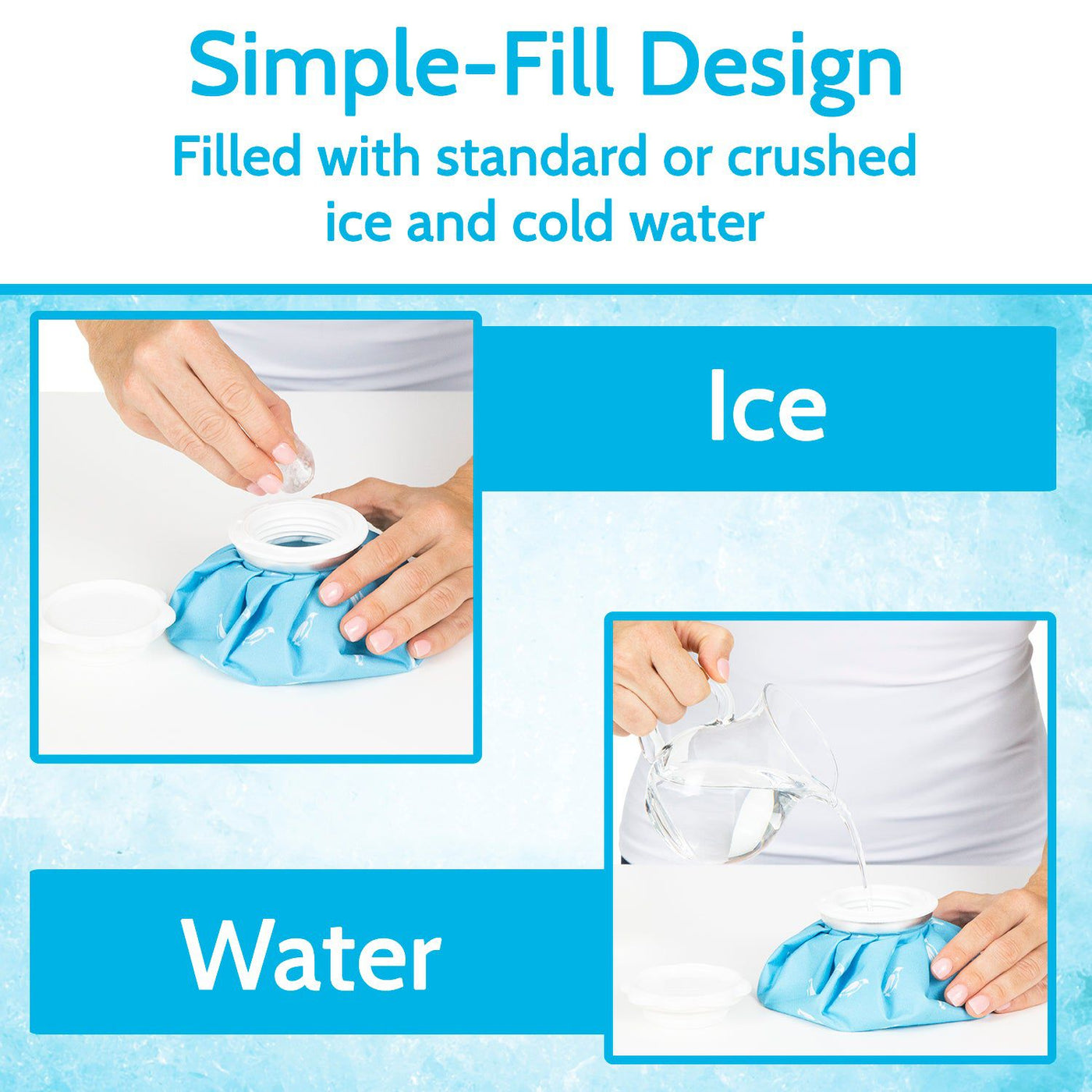 Ice Bag - Reusable Cold Pack — Vive Health