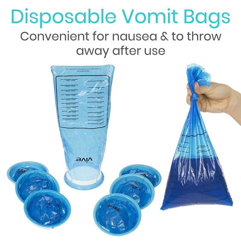 Emesis Bag - Emergency Bags for Car or Motion Sickness — Vive Health