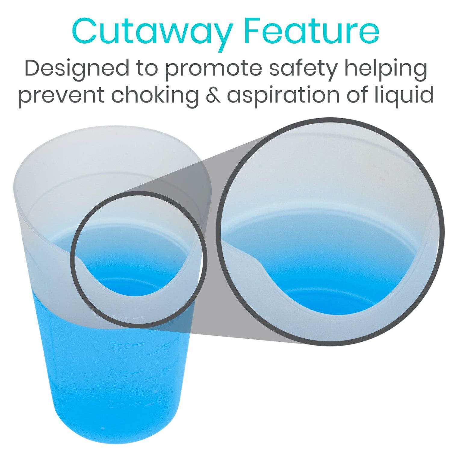 Nosey Dysphagia Cup - Adapted Drinking Aid — Vive Health