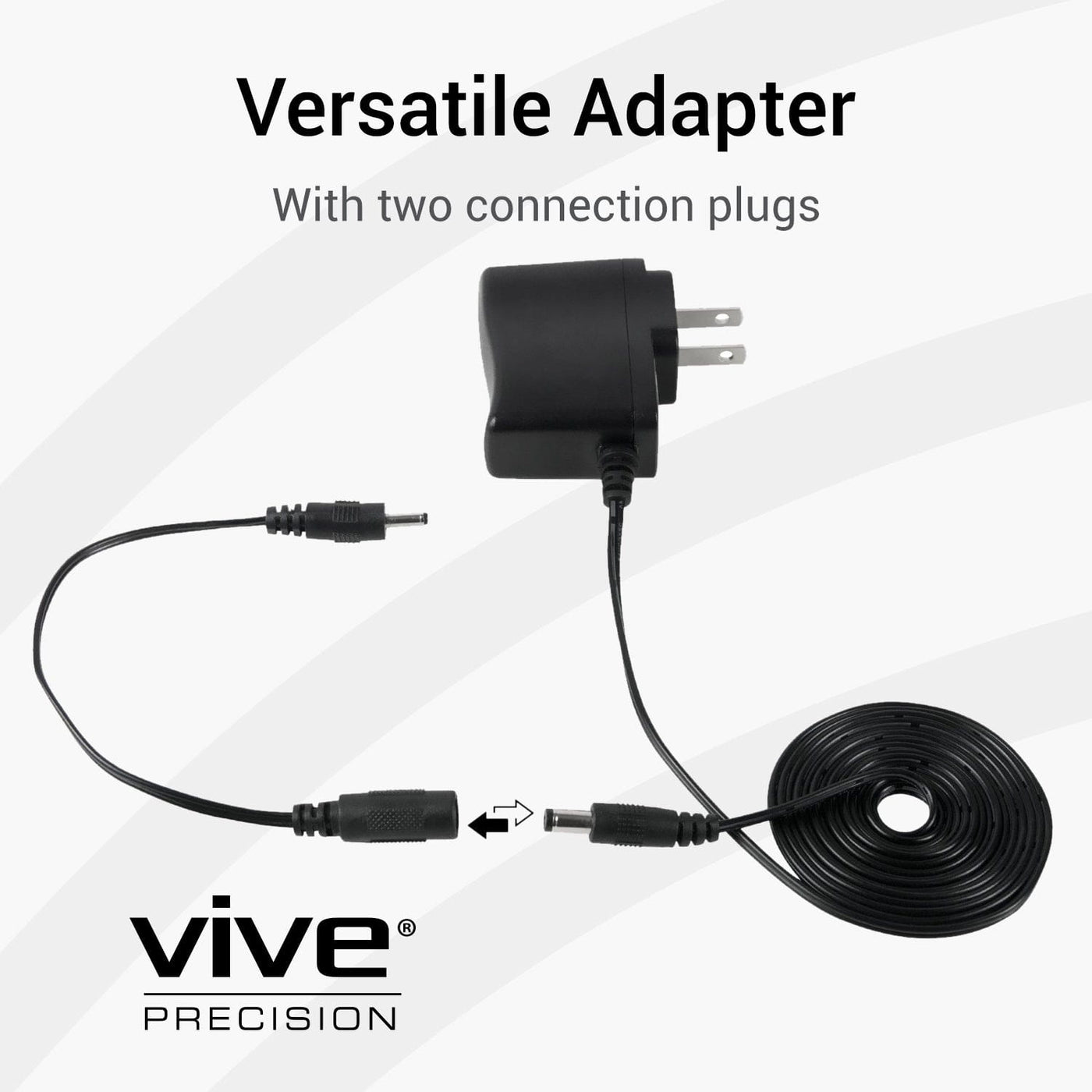 6V AC Adapter - Travel Power Adapter Plug for BPM — Vive Health