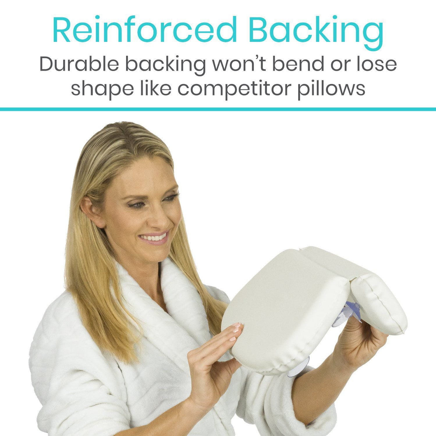 Bath Pillow for Spa - Back, Neck & Head Rest for Tub — Vive Health