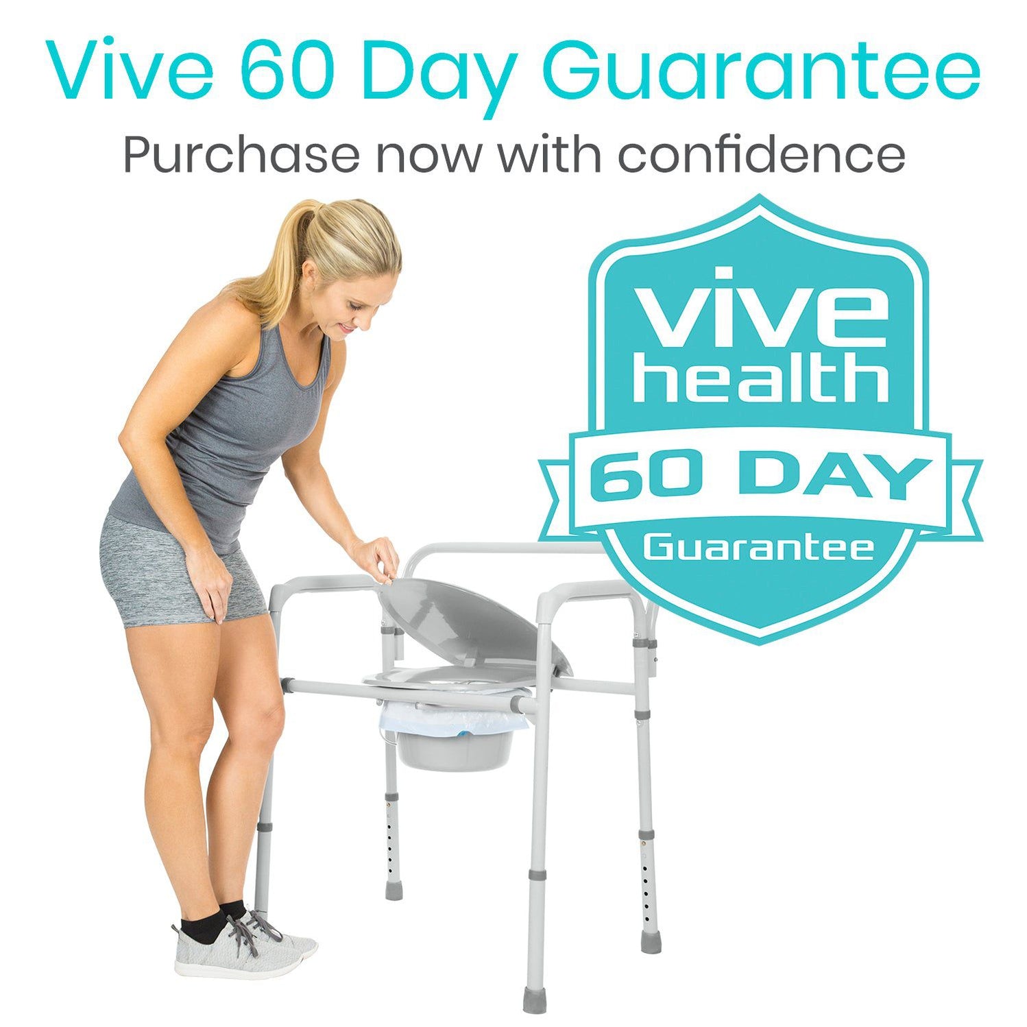 Commode Liners Only — Vive Health