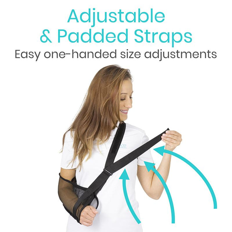 Mesh Arm Sling - Shoulder & Elbow Immobilizer - Vive Health