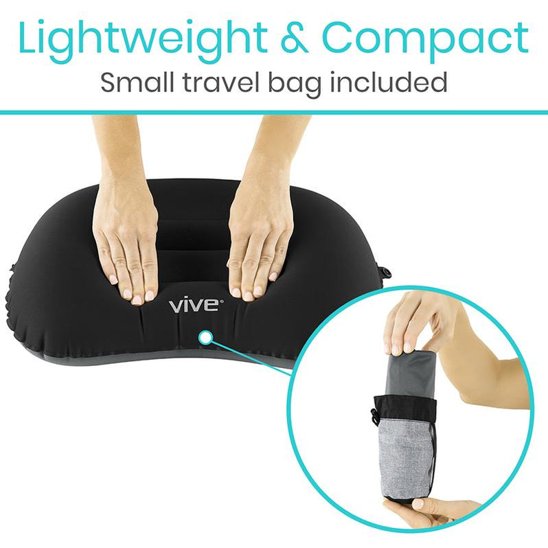 Inflatable Lumbar - Office Chair or Car Support — Vive Health