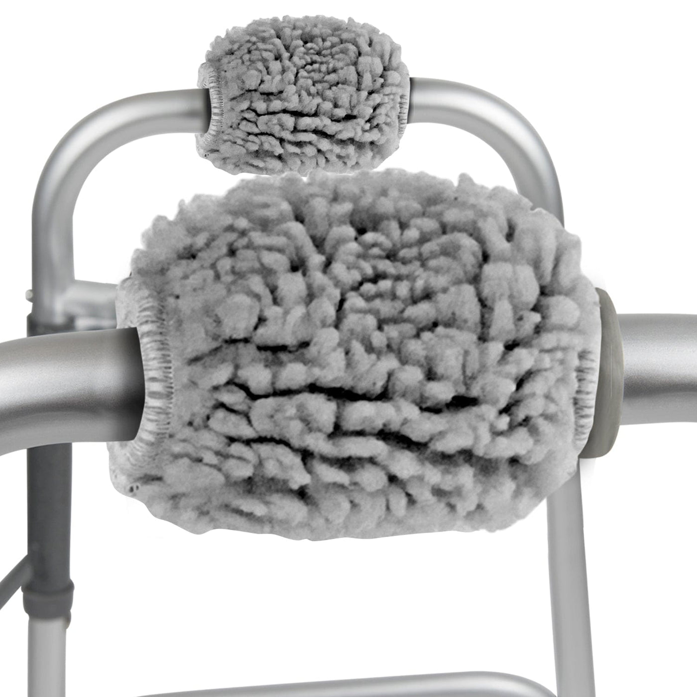 Sheepskin Padded Hand Grips for Folding Walker — Vive Health