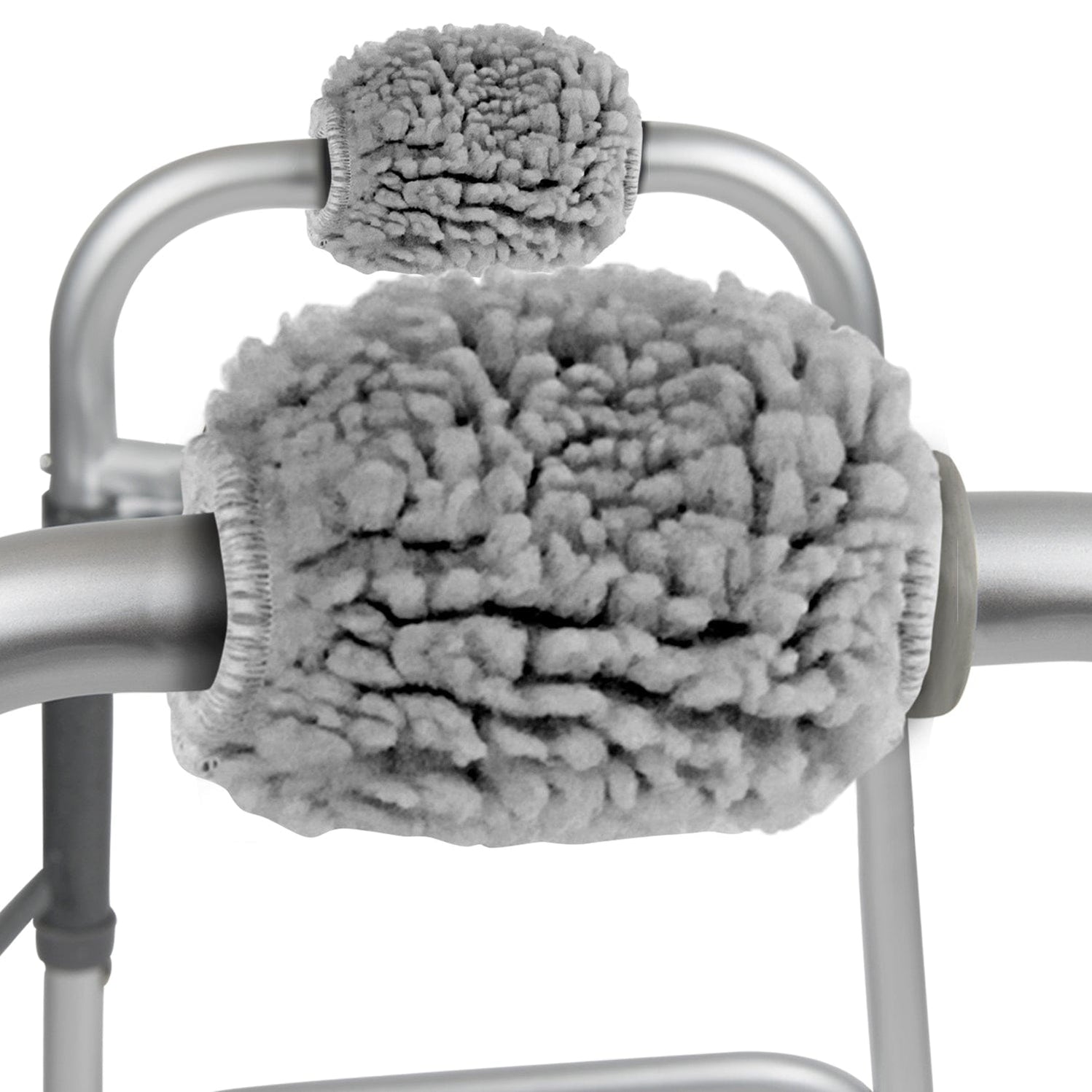 Sheepskin Padded Hand Grips for Folding Walker — Vive Health