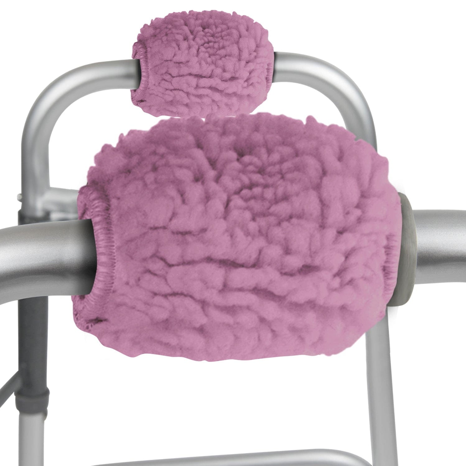 Sheepskin Padded Hand Grips for Folding Walker — Vive Health