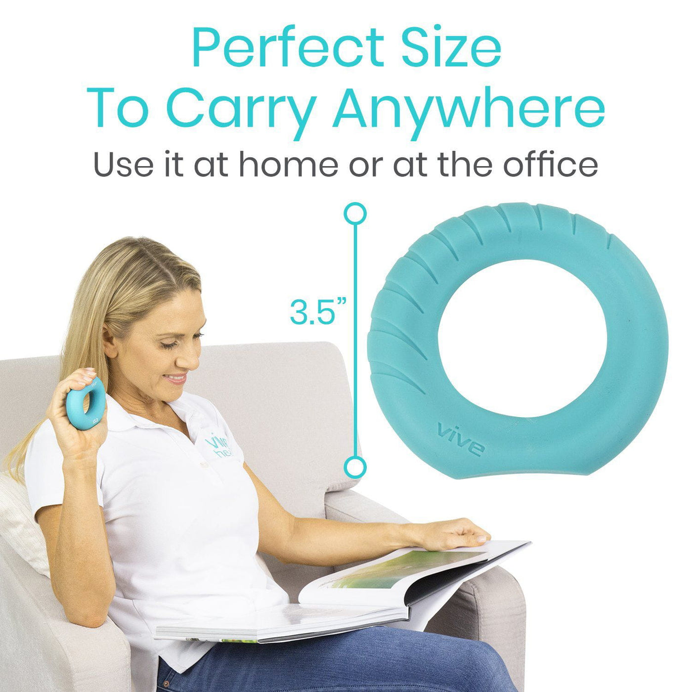 Hand Ring Grip Strengthener Kit - Finger Extension — Vive Health