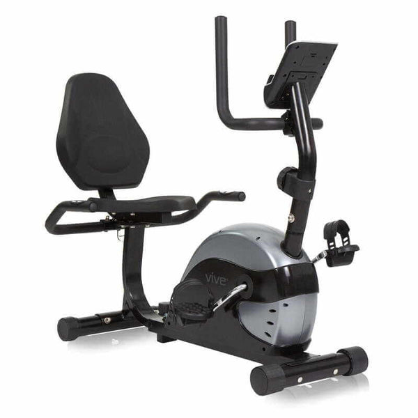 Recumbent Bike - Stationary Cycling Exercise - Vive Health