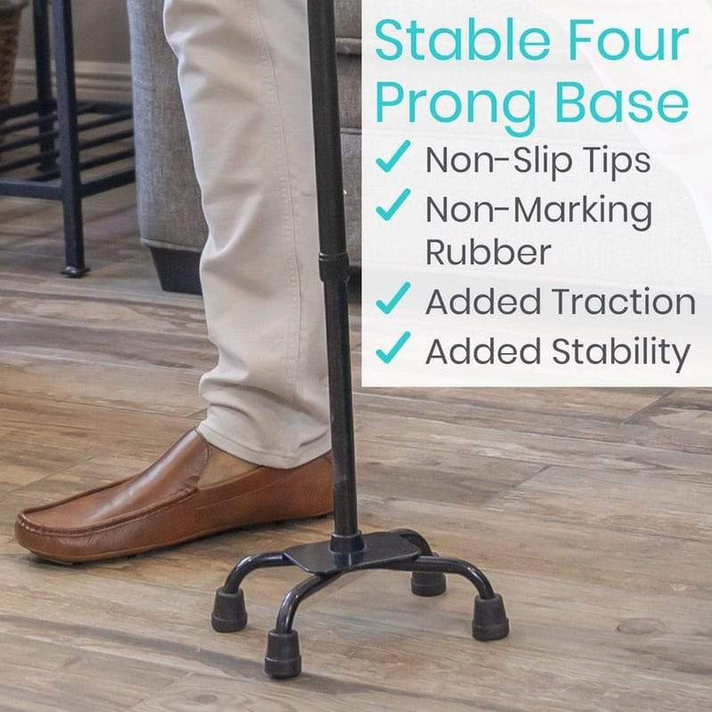 Quad Cane for Walking - Reliable Mobility Aid — Vive Health
