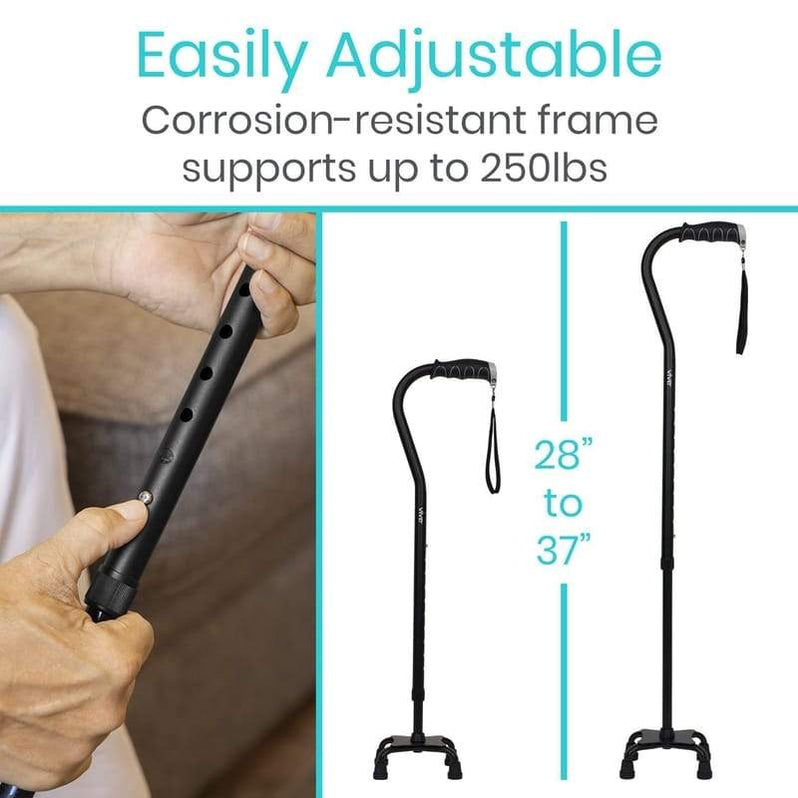 Quad Cane for Walking - Reliable Mobility Aid — Vive Health