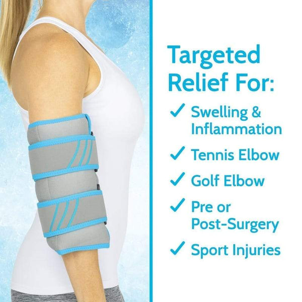 Elbow Ice Pack - Hot and Cold Pain Relief Wrap - Vive Health