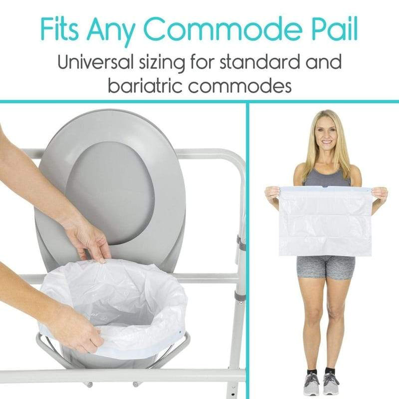 Commode Liners - Disposable & Leakproof — Vive Health