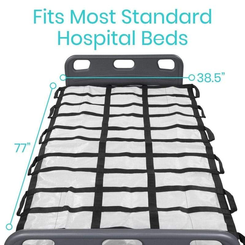 Large Patient Transfer Sheet with Handles — Vive Health