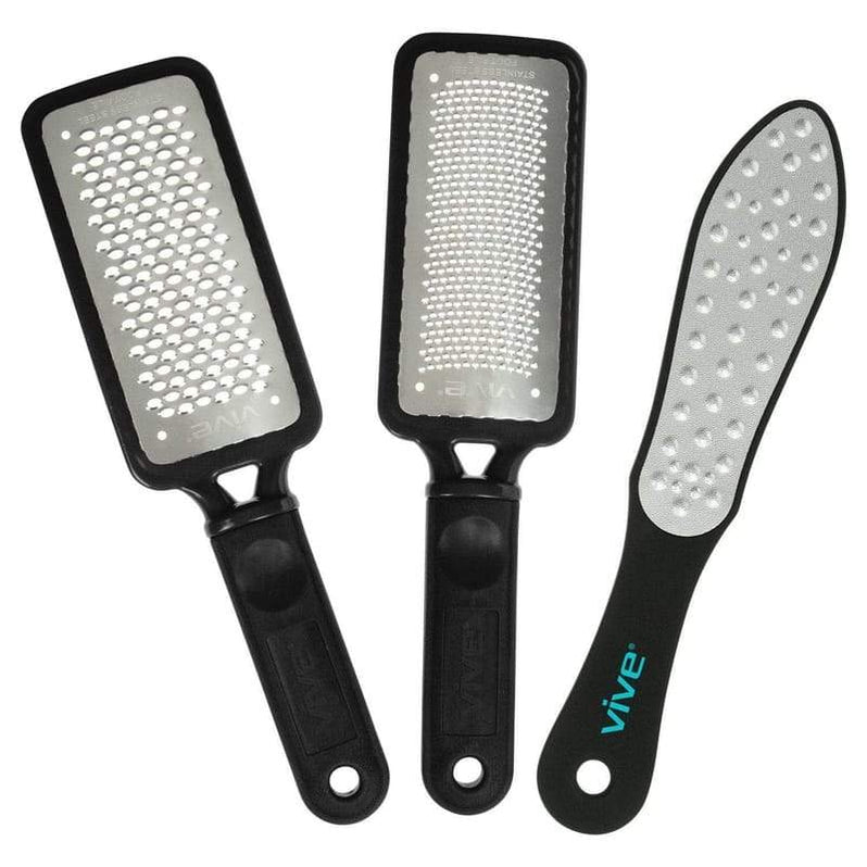 Foot File Set - 3 Piece Set Callus Remover — Vive Health