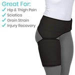 Groin Support - Brace for Strain or Muscle Pull Injury — Vive Health