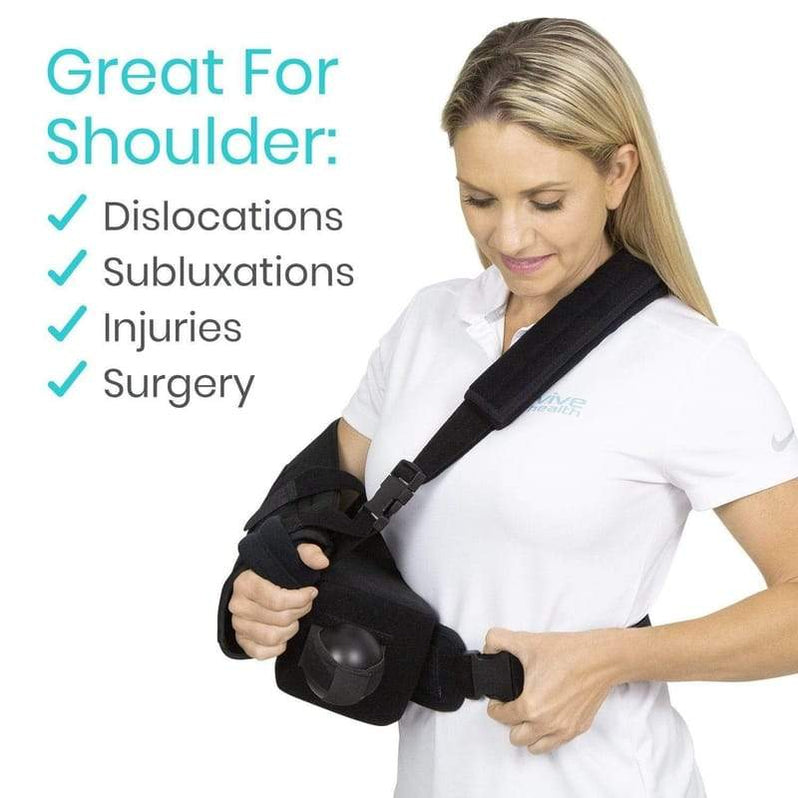 Shoulder Immobilizer Brace & Sling + Abduction Pillow — Vive Health