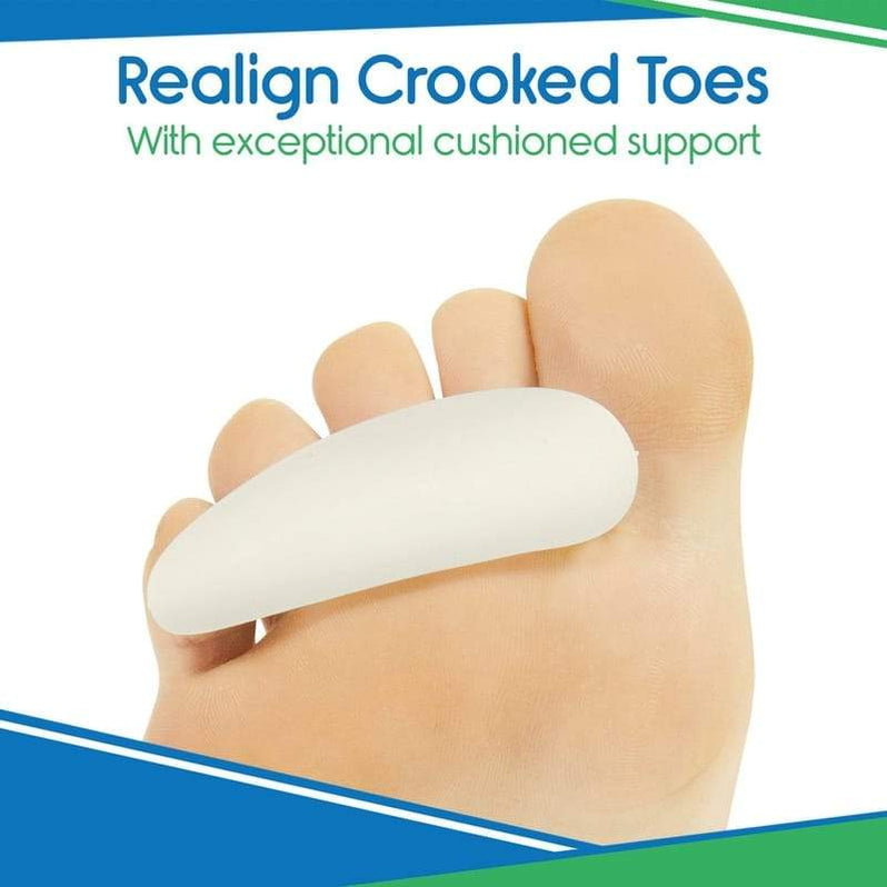 Hammer Toe Splint Pads - Straightener for Crooked Toes — Vive Health