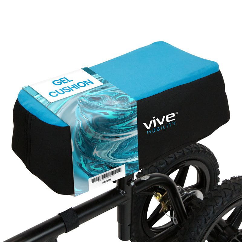 Foam Knee Walker Pad with Comfort Gel - Vive Health