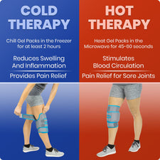 Knee Ice Brace - Cold Therapy Wrap for Pain Relief — Vive Health