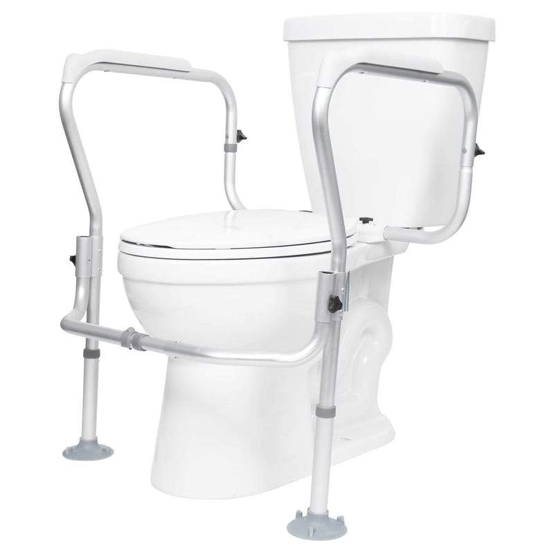 Toilet Safety Frame - Heavy Duty Support Rail - Vive Health