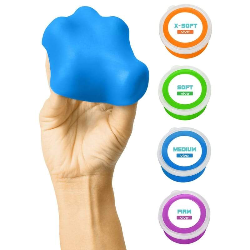 Therapy Putty - Hand & Finger Grip Strengthening - Vive Health