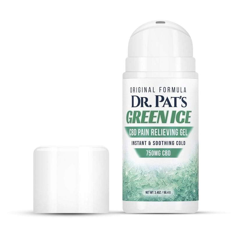 Dr. Pat's Green Ice Pain Relief Cream - Rubbing Gel - Vive Health