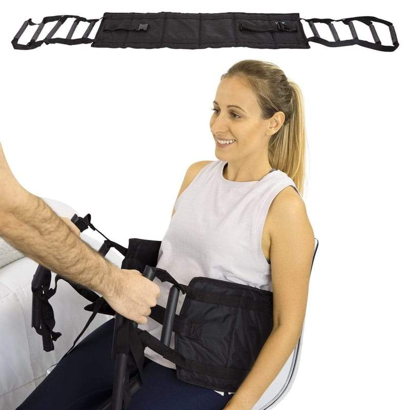 Transfer Sling Belt - Patient Assist With Handles - Vive Health