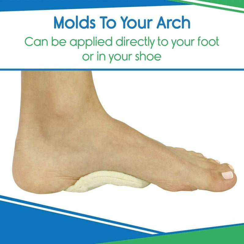 Foot Pads - Felt Arch Supports for Shoes — Vive Health