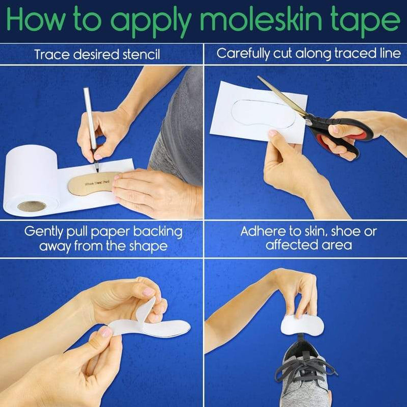 Moleskin - Pads & Bandage for Blisters, Calluses & Corns — Vive Health