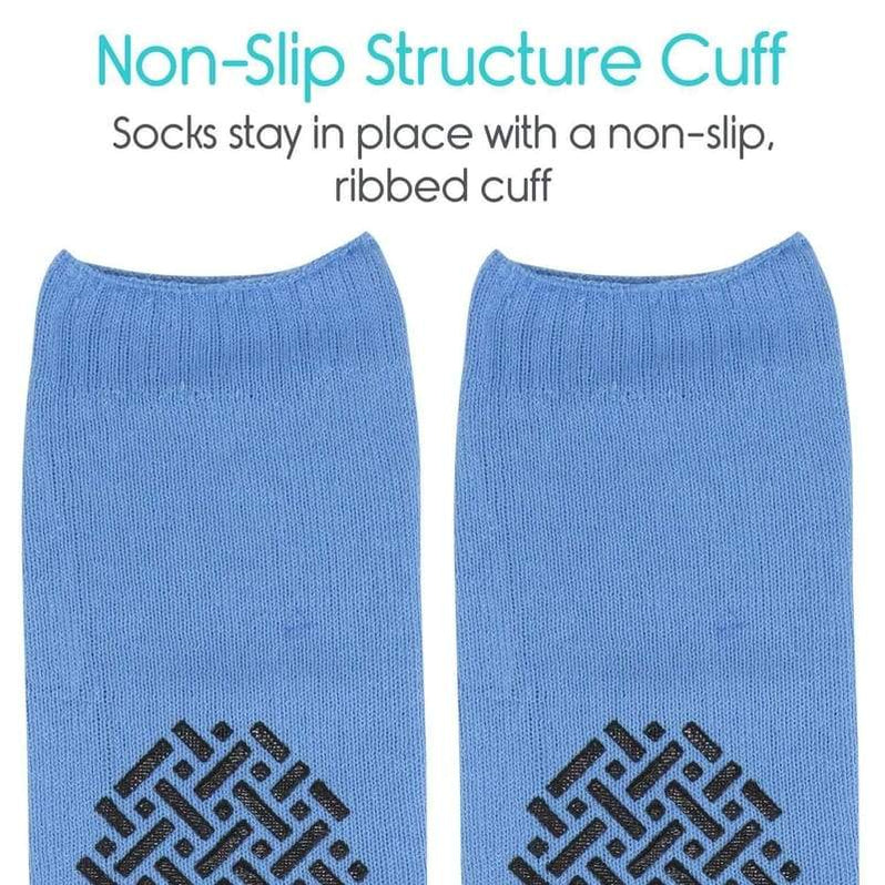 Non Slip Socks - Anti Skid Grip for Hospital & Adults — Vive Health