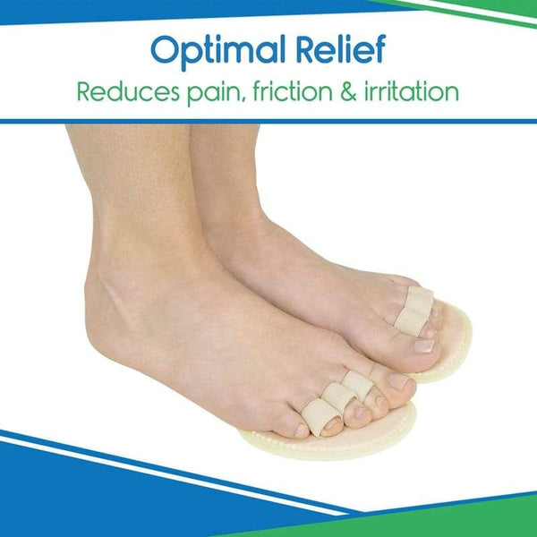 Triple Toe Splint - Hammer Toe Corrector Pad - Vive Health