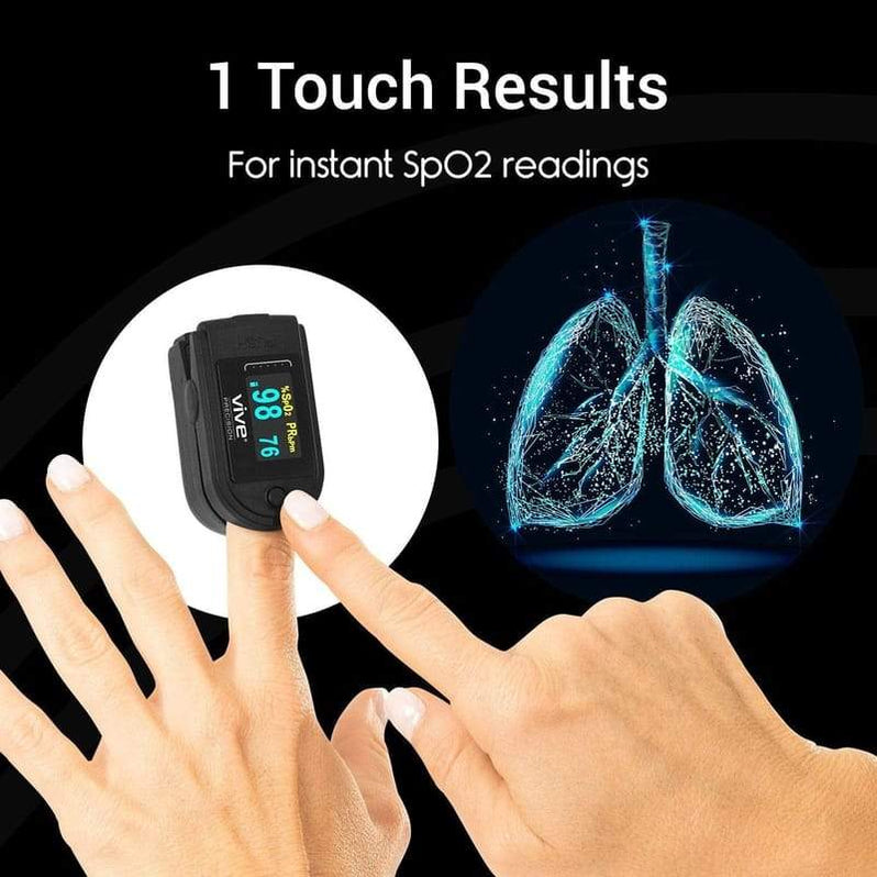 Smart Pulse Oximeter - Oxygen Saturation Tester — Vive Health