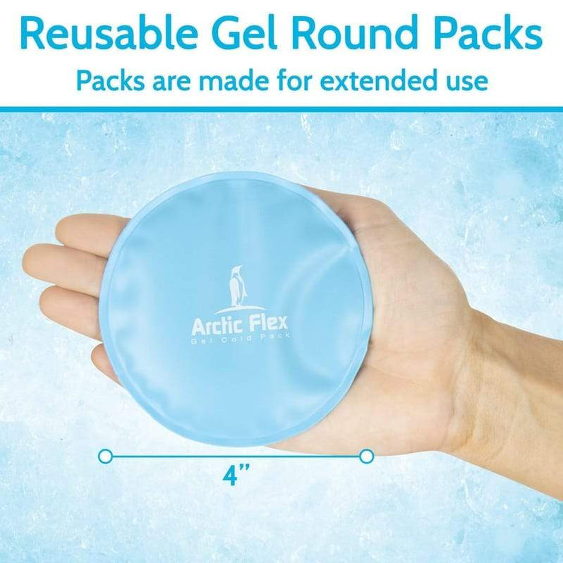 Gel Ice Packs - Small, Round 3 or 6-Pack — Vive Health