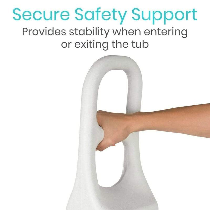 Bathtub Safety Rail - Tub Handrail & Grab Bar — Vive Health