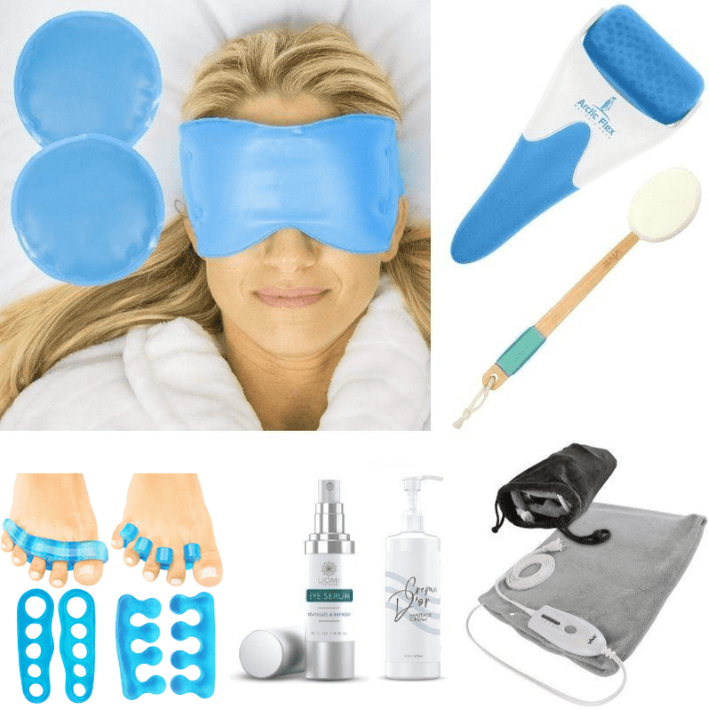 Spa Bundle - Includes Cold Roller, Eye Serum & Mask — Vive Health