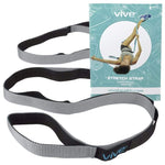 Stretch Out Strap - Yoga, Hamstring, Leg, Running & PT — Vive Health